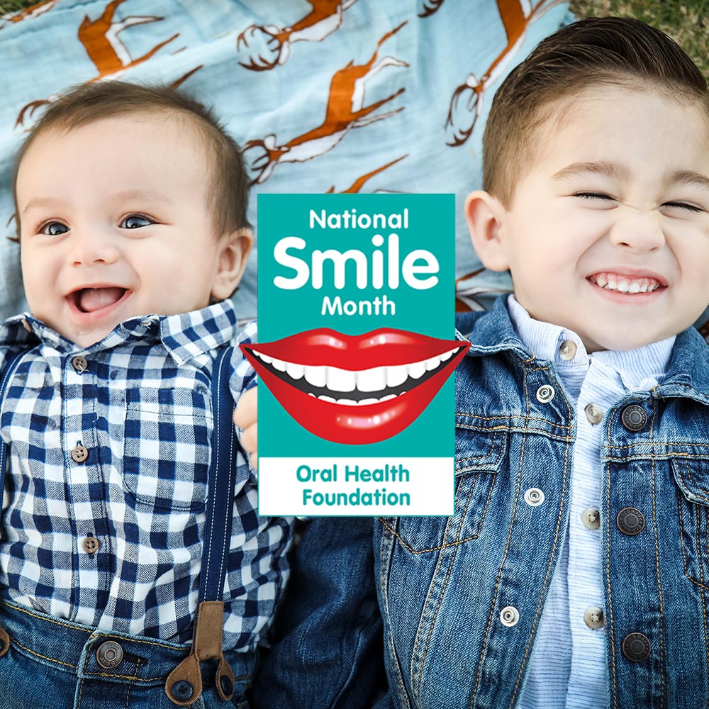 Put your best smile first – it's National Smile Month!